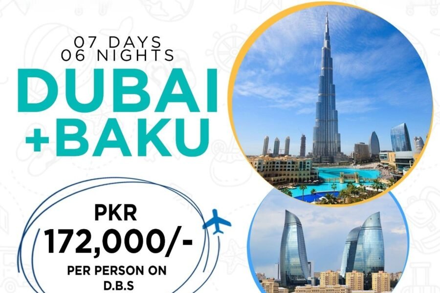 Dubai Tour Packages from Pakistan in UAE-Couple & Family